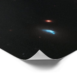 Arp 273 Interacting Galaxies (Hubble Telescope) Poster | Zazzle