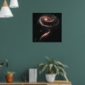 Arp 273 Interacting Galaxies (Hubble Telescope) Poster | Zazzle