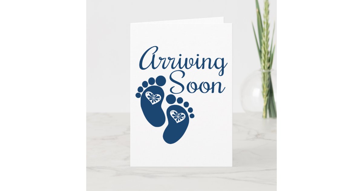 Arriving Soon Announcement | Zazzle.com