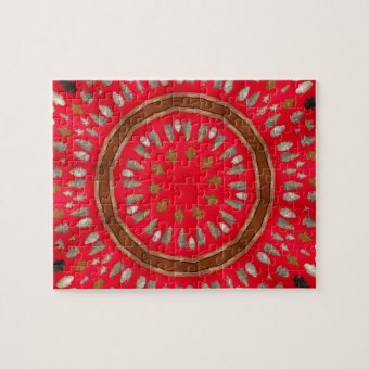 arrowhead pattern jigsaw puzzle | Zazzle