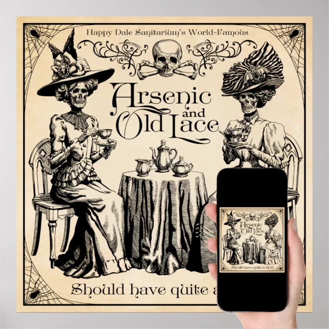 Arsenic and Old Lace Poster | Zazzle