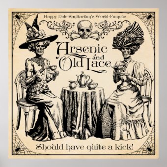Arsenic and Old Lace Poster | Zazzle