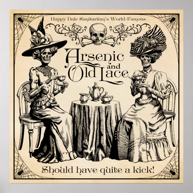 Arsenic and Old Lace Poster | Zazzle