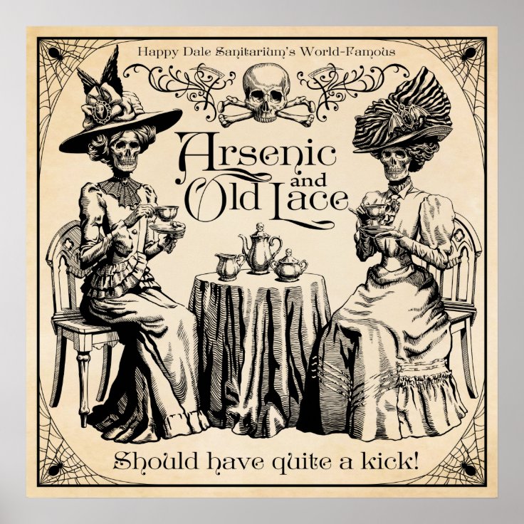 Arsenic and Old Lace Poster | Zazzle
