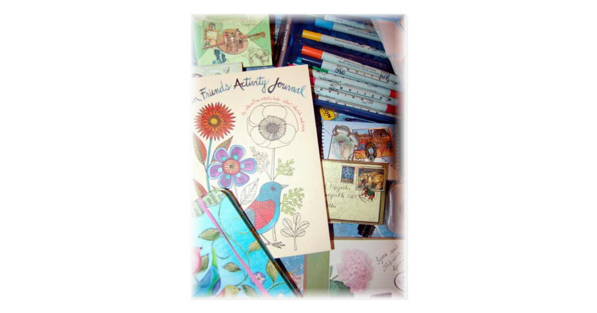 Art Book Inspiration Postcard | Zazzle.com