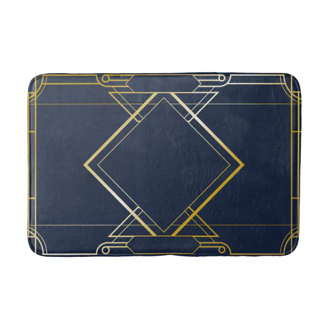 Art Deco Bath Mat | Zazzle