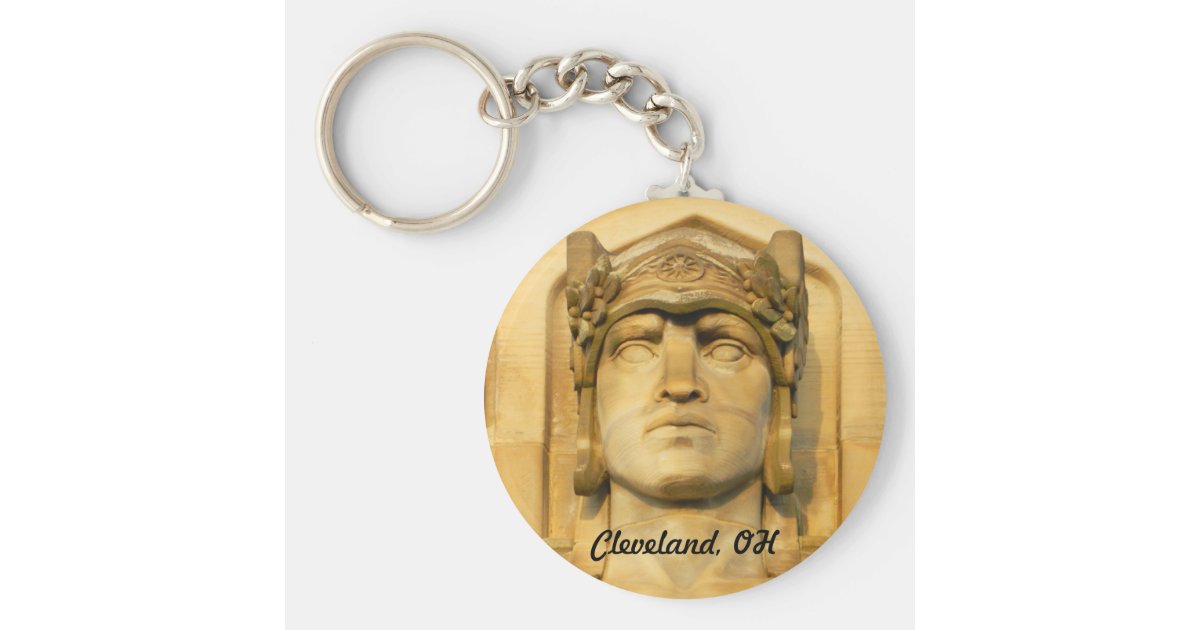 Art Deco Bridge Guardian(Cleveland) Keychain | Zazzle.com