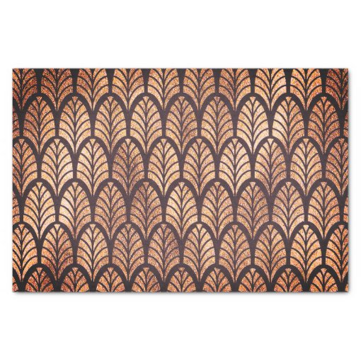 Art Deco Bronze Decoupage Tissue Paper | Zazzle