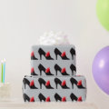 Art Deco High Heel Shoe Fashion Wrapping Paper | Zazzle
