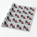 Art Deco High Heel Shoe Fashion Wrapping Paper | Zazzle