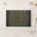 Art Deco In Gold And Black HP Laptop Skin | Zazzle
