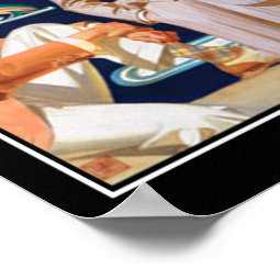 Art Deco Mens Fashion Vintage Poster | Zazzle