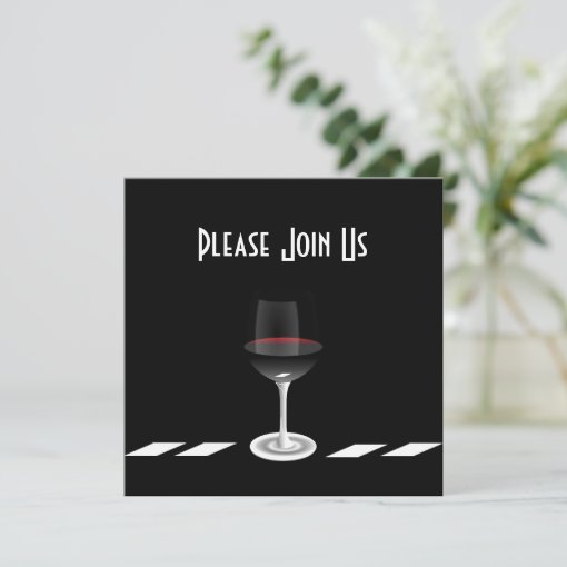 Art Deco Party Invitation Please Join Us Custom | Zazzle