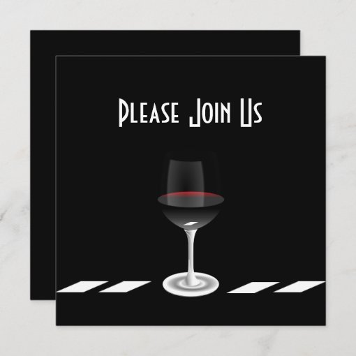 Art Deco Party Invitation Please Join Us Custom | Zazzle
