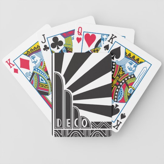 Art Deco Playing Cards | Zazzle.com