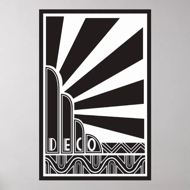 Art Deco Poster | Zazzle
