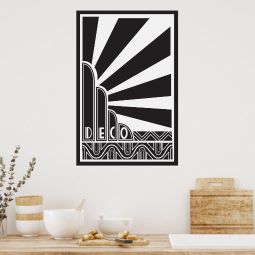 Art Deco Poster | Zazzle
