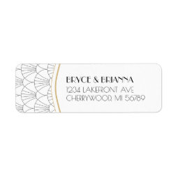 Art Deco Return Address Labels | Zazzle