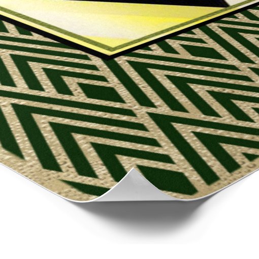 Art Deco Socialite Poster | Zazzle