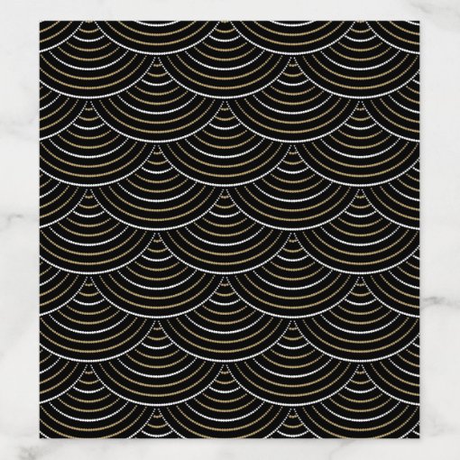 Art Deco String Lights A7 Envelope Liners | Zazzle