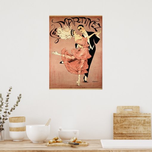 Art Deco ~ Tango Dancers 1920 Poster | Zazzle