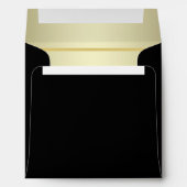 Art Deco Wedding Champagne Gold Gatsby Glamour Envelope | Zazzle