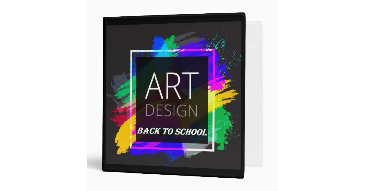 Art & Design 3 Ring Binder | Zazzle