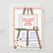 Art Easel Invitation. Invitation | Zazzle