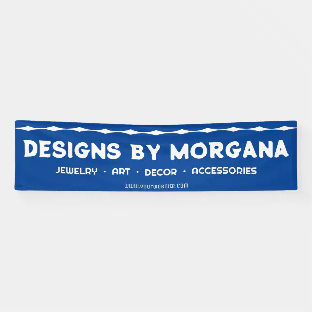 Art fair or crafts market tent booth valance banner | Zazzle