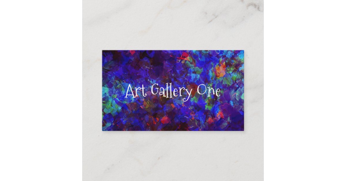 Art Gallery Profile Cards | Zazzle