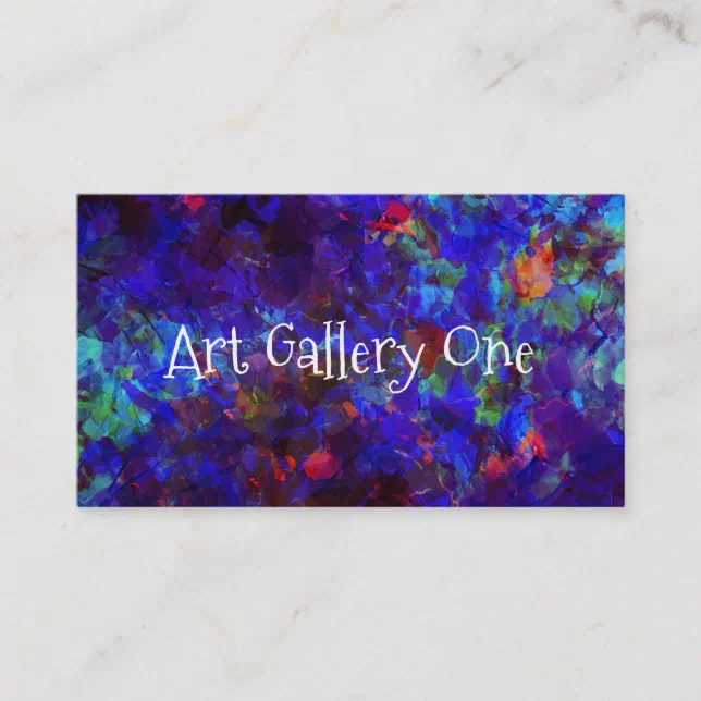 Art Gallery Profile Cards | Zazzle