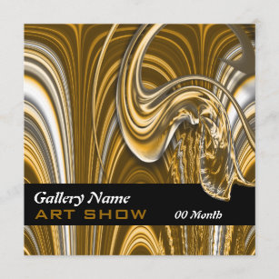 Art Show Invitations | Zazzle