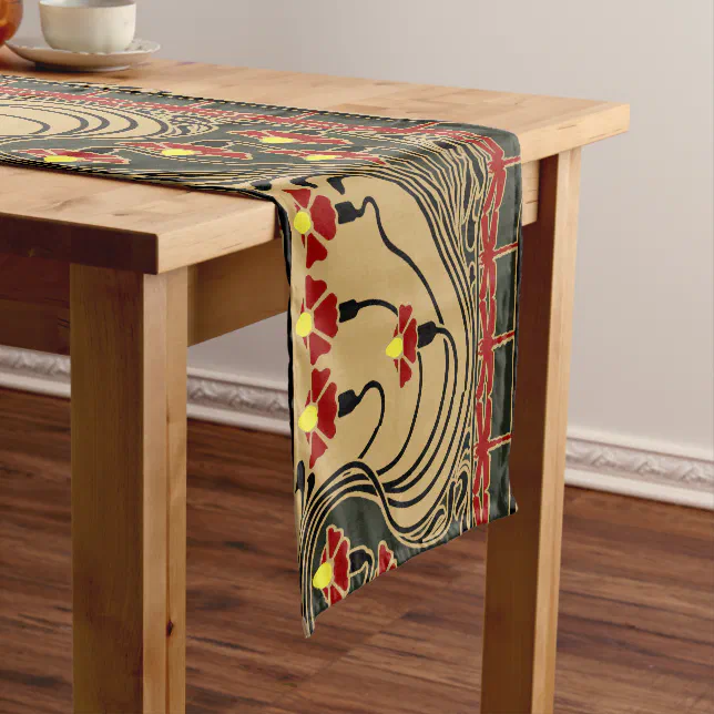 art nouveau dragonfly table