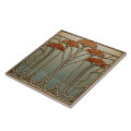 Art Nouveau Bloom [Set 4/4] Ceramic Tile | Zazzle