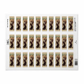 Art Nouveau Ex-Libris Bookplate Booklabel | Zazzle