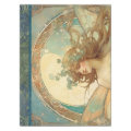 Art Nouveau Lady Fairy Alphonse Mucha Ephemera Tissue Paper | Zazzle