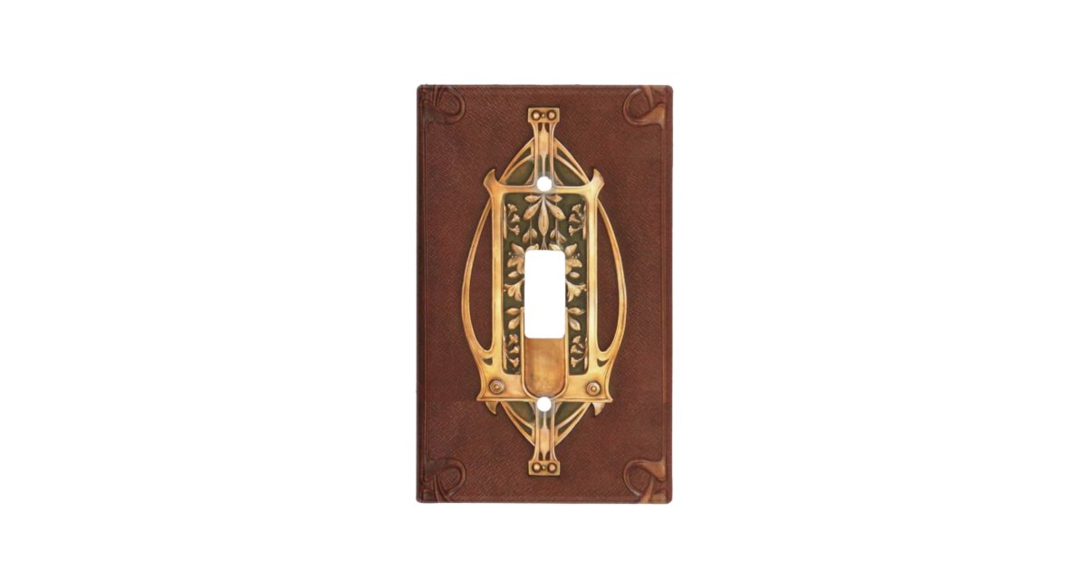 art nouveau light switch cover | Zazzle