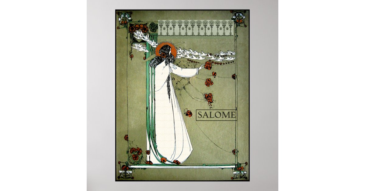 Art Nouveau Salome Poster | Zazzle