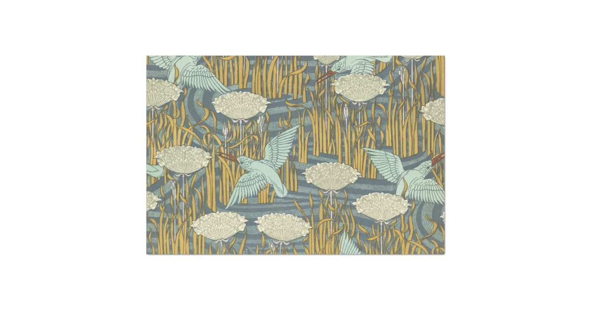 Art Nouveau Squirrels Tissue Paper | Zazzle