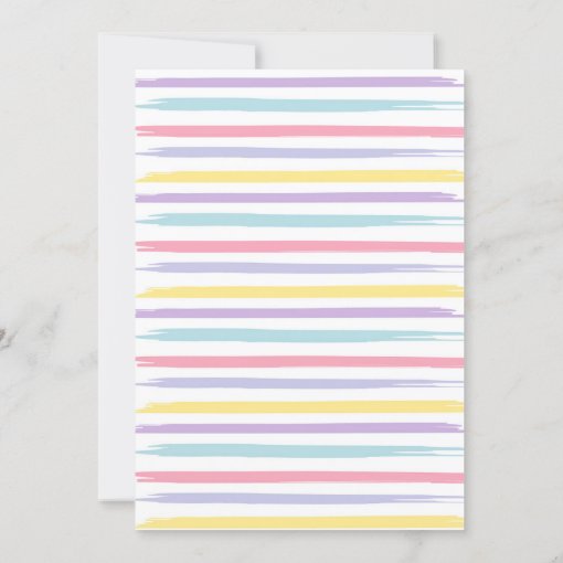 Art Party Paint Party Pastel Birthday Invitation | Zazzle