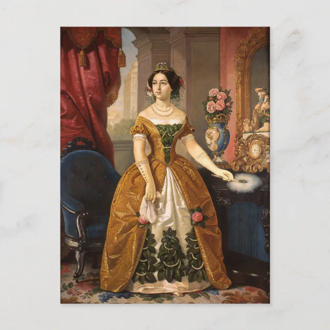 Art Portrait postcard | Zazzle