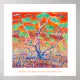 Art Poster: Banrock Station Sunset Mallee Tree Poster | Zazzle