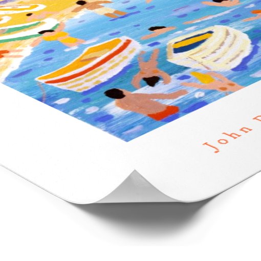 Art Poster: Whitewashed Buildings, Calella, Spain Poster | Zazzle