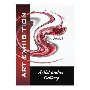 Art Exhibition Invitations | Zazzle