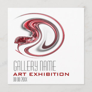 Art Exhibition Invitations | Zazzle