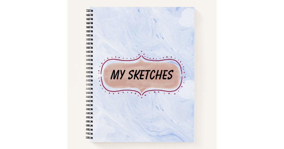 Art Sketchbook Notebook | Zazzle