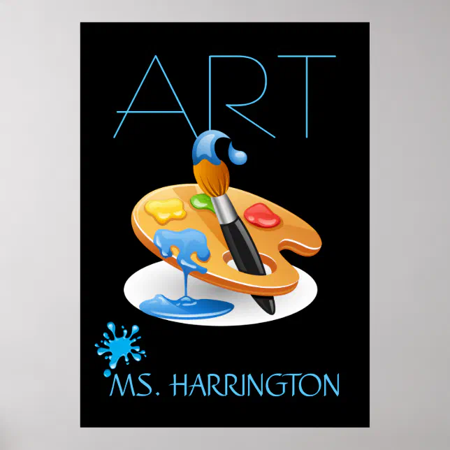 Art Teacher Poster - SRF | Zazzle