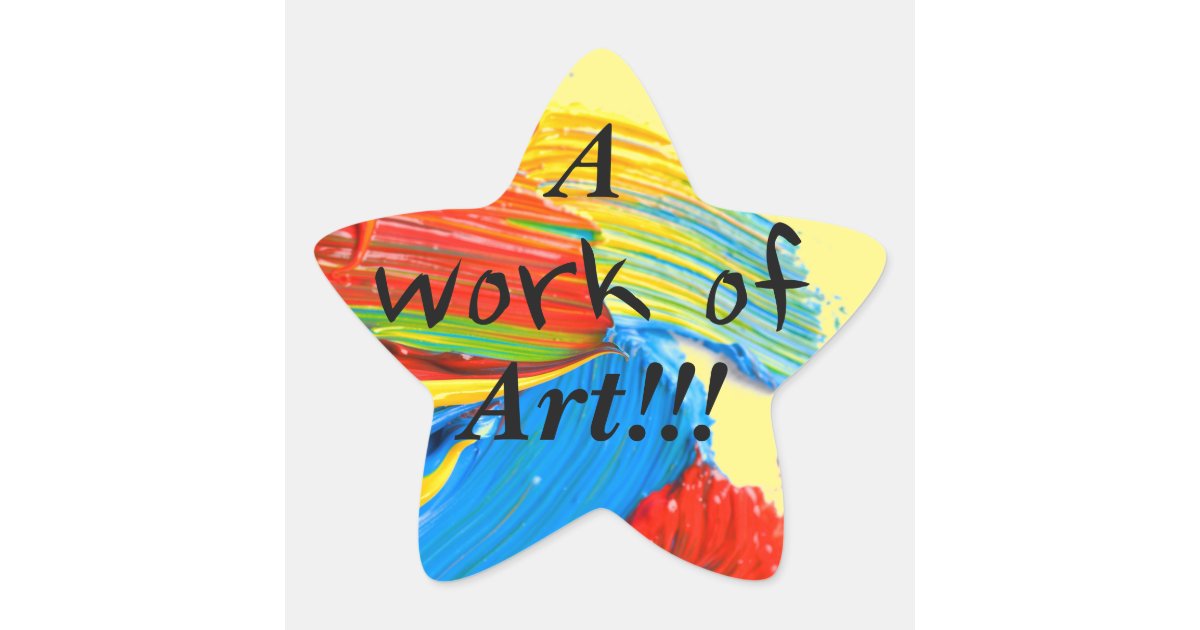 Art Teacher's "Award Winning" Stickers | Zazzle