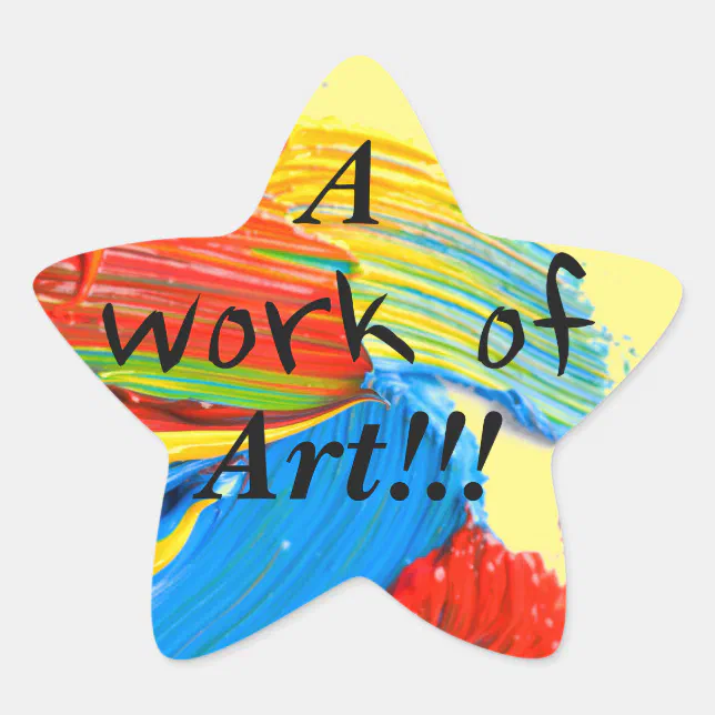 Art Teacher's "Award Winning" Stickers | Zazzle