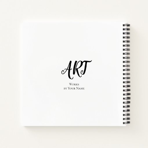 Art Works by Your Name Sketchbook Notebook | Zazzle